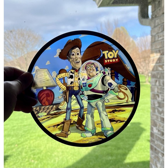 Disney | Art | Disneys Toy Story Limited Editionstained Glass Sun ...